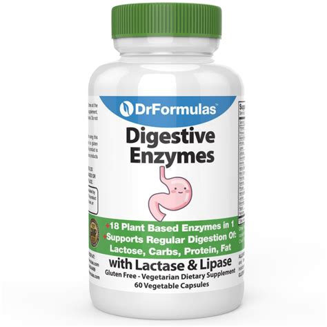 Best Digestive Enzymes Supplements Amylase Lipase And More Drformulas