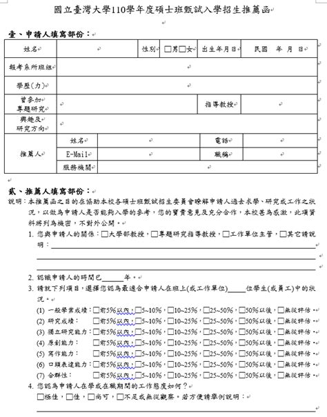【研究所推甄心得】part 3 — 推薦信該如何準備？