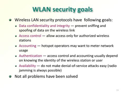 PPT Network Security WLAN Security PowerPoint Presentation Free Download ID
