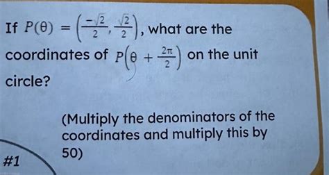 Solved If P What Are The Coordinates Of Chegg