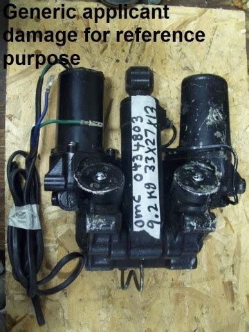 Johnson Evinrude Trim Assembly Johnson Evinrude Power Trim Assembly