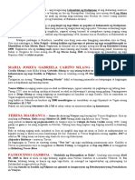 Mga Kababaihan Sa Rebolusyong Pilipino | PDF