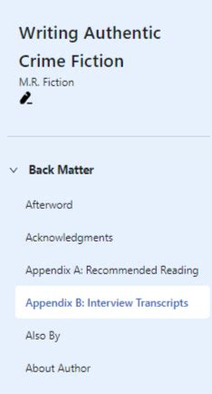 How To Write The Appendix In A Book A Complete Guide