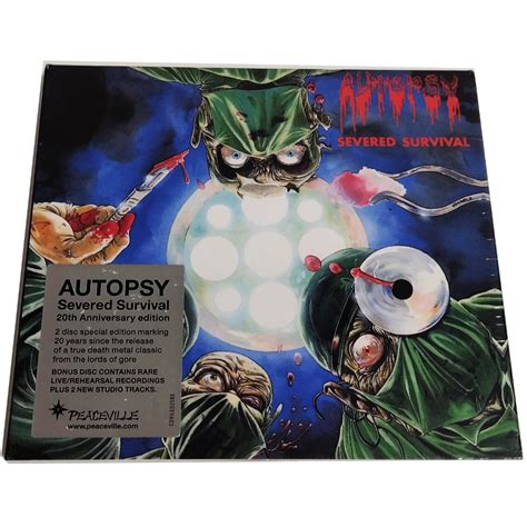 Autopsy Severed Survival Cd Importado Duplo Death Metal Shopee