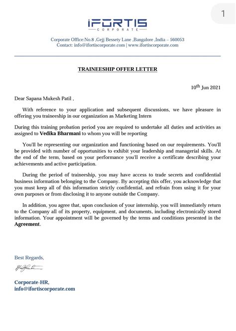 Sapana Patil On Linkedin Ifortiscorporate Marketingintern Newjourney Intern