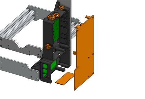 Prusa Mk3 S Einsy Raspberry Pi 4b 3b Enclosure With Support Brace By Kalleknall Download Free