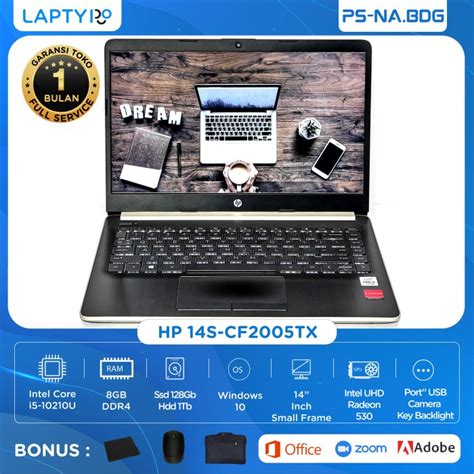 Jual Laptop Hp S Cf Tx Intel Core I Gen Ram Gb Ssd Gb Hdd Tb Shopee Indonesia