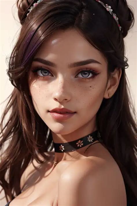 Ai Art Beauty ️ By Calibrer Pixai