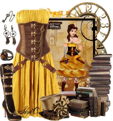 Disney Goes Steampunk 9 Princesses With Spunky Style