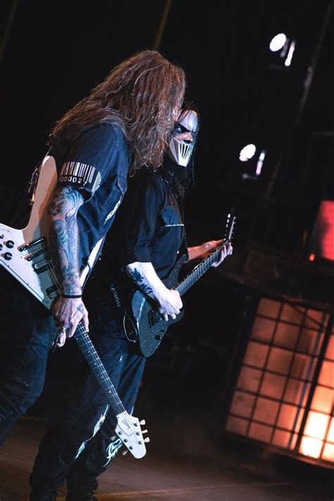 Jim Root And Mick Thomson Mick Thomson Slipknot Thomson