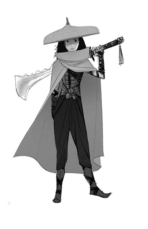 Raya And The Last Dragon Raya Concept Art By Shiyoon Kim Raya And