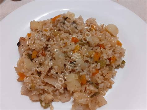 Кафяв ориз с туршия и сланина на фурна Виртуален Кулинарен Музей