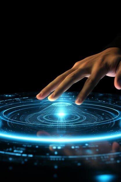 Premium Ai Image Businessman Holding Quantum Computing Concept Uhd Wallpaper