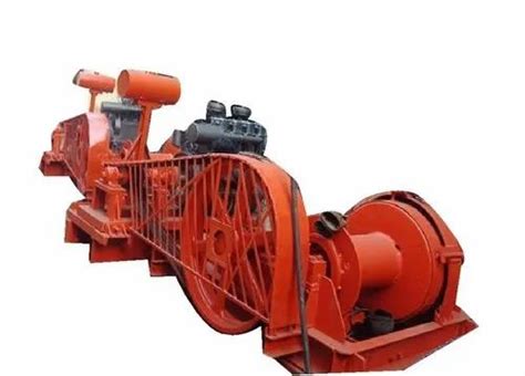 Semi Automatic Piling Winch Machine Industrial At ₹ 510000piece In Raigad