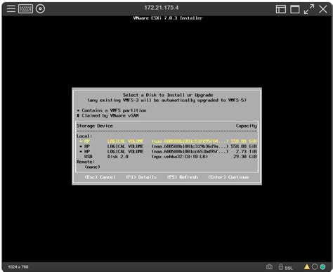 Vmware Esxi 7 0 3 Upgrade Icewolf Blog