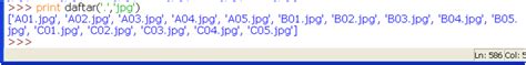 Cara Melakukan List File Extension Softscients
