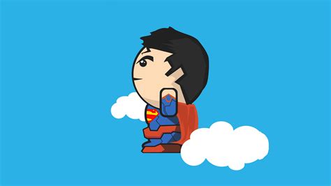 Chibi Superman Wallpaper Adorable Superman Chibi Beautiful And Cute