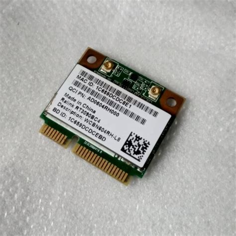 Jual wifi card Ralink RT3090 RT3090BC4 300 Mbps PCI-E + bluetooth ...