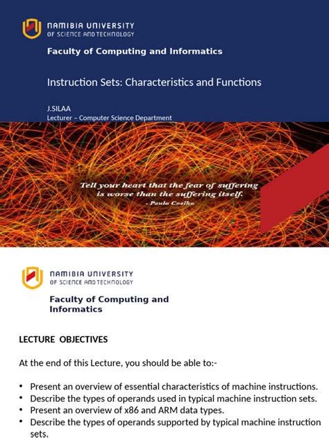 Lecture 8 Instruction Set Pdf