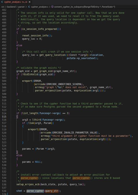 Postgresql What Does Parsererrposition Function Do In Apache Age