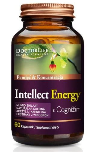 Doctor Life Intellect Energy Pamięć I Koncentracja 60 Kapsułek Skład