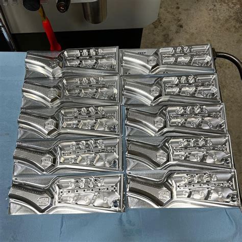 Chisel Machining Aluminum Skeletonized Marlin Stock