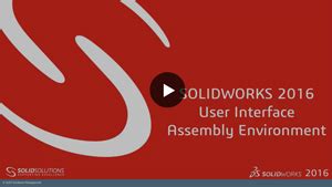 SOLIDWORKS 2016 User Interface Update