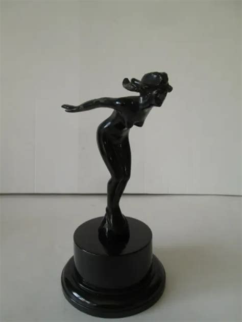 Ael Speed Nymph 1920salbert Car Speed Nymph Hood Ornamentbonnet