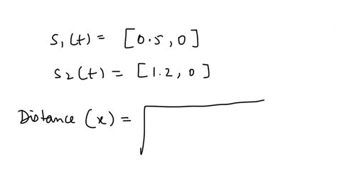 solved the signal space representation of two signals s1 t s2 t in