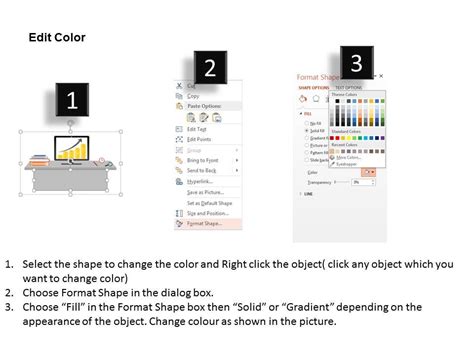 Bar Graph For Statistical Analysis Powerpoint Template