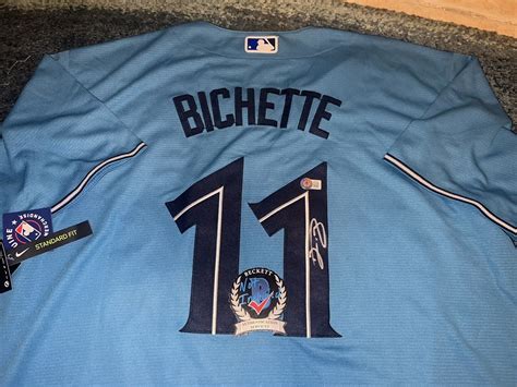 Bo Bichette Autographed Signed Toronto Blue Jays Jersey All Star Beckett