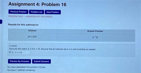 solved assignment 4 problem 16 previous problem problern