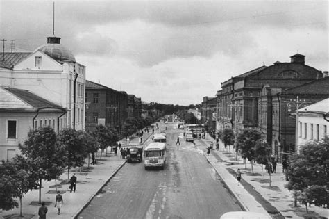 Фото Советский проспект 1969 год г Череповец История России в фотографиях