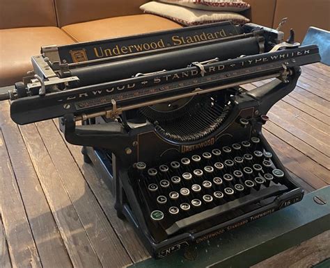 Antique And Vintage Underwood Typewriter Value By Model