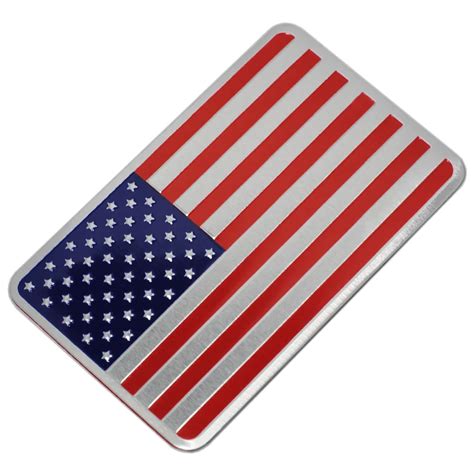 Metal Car Sticker American Flag Car Sticker Pack JDM Auto Stickers And
