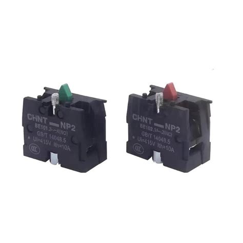 Electrical Center B2c Chint Np2 Be101 Np2 Be102 Button Auxiliary Contact No Nc Be101 Be102