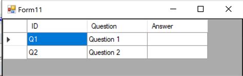 Include Datagridview Or Datatable As Part Of Class Object Microsoft Qanda