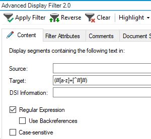 Grouped Search Expression 5 Regex And XPath Trados Studio RWS Community