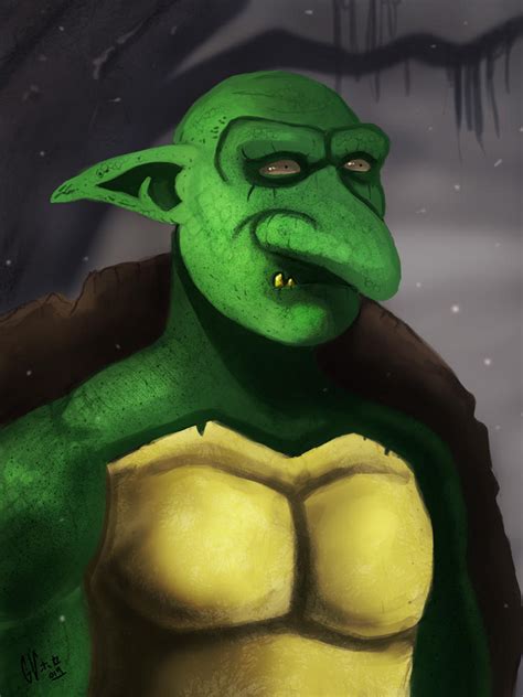 Turtle Goblin By Icededge On Deviantart