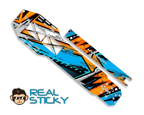 Chassis Protector For Apollo Narrow Orange Ripper Real Sticky