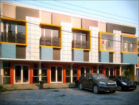 50 Desain Ruko Minimalis 1 2 Dan 3 Lantai Tampak Depan