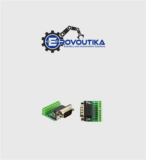 9Pin DB9 Solderless Terminal Female Male RS232 RS485 Adapter Connector Shop Erovoutika