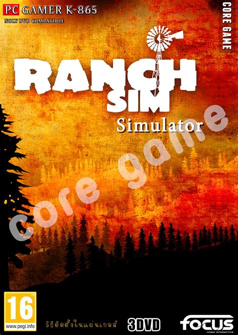 Ranch Simulator แผ่นเกมส์ แฟลชไดร์ฟ เกมส์คอมพิวเตอร์ Pc โน๊ตบุ๊ค