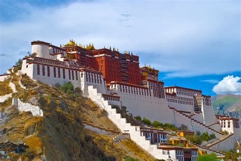 Potala Palace The Potala Palace Is Located In Lhasa Flickr