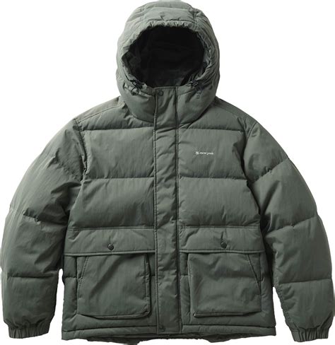 Snow Peak Everyday Down Jacket Charcoal Down Jackets Snowleader