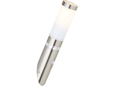 Aplique Com Detector De Cores De Aço Led Integrado Wortenpt