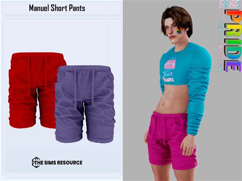 The Sims Resource Manuel Short Pants