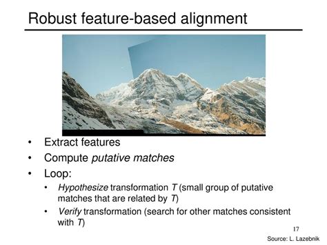 Local Features And Image Matching May 7th Ppt Download