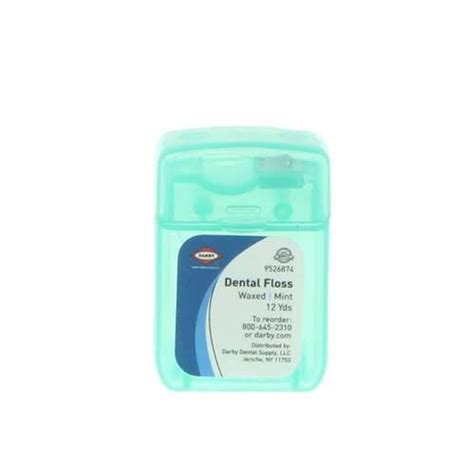 Dental Floss Waxed Mint 12 Yards 144 Case Dental Wholesale Direct