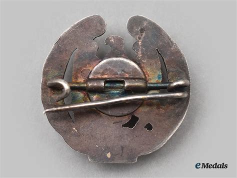 Germany Nsdap A Rare Gau Wartheland Honour Badge Small Version Emedals